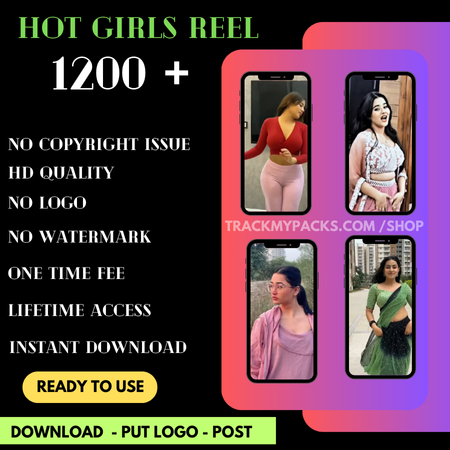 1200+ Viral Girl Reels Bundle
